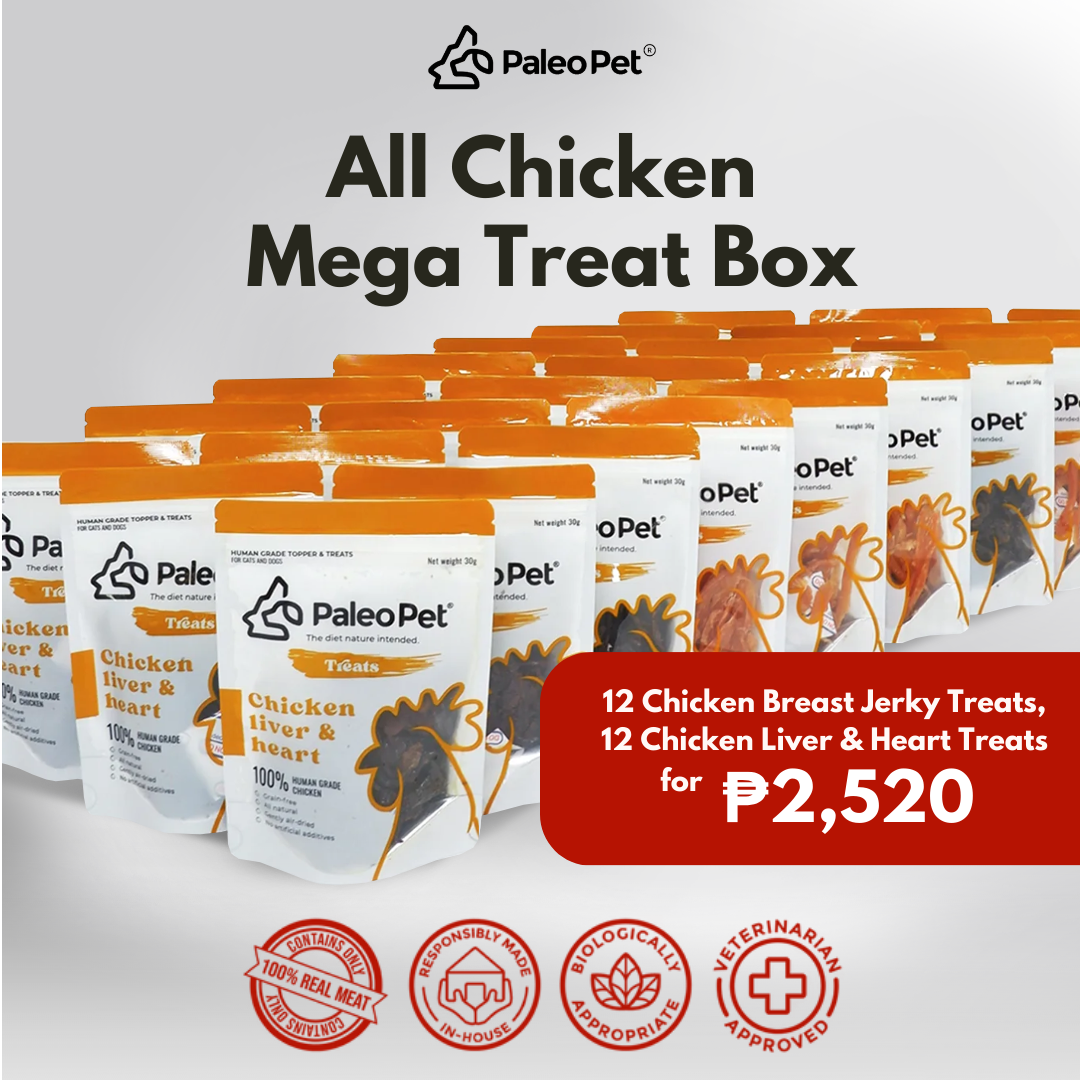 All Chicken Mega Treats Box | Paleo Pet