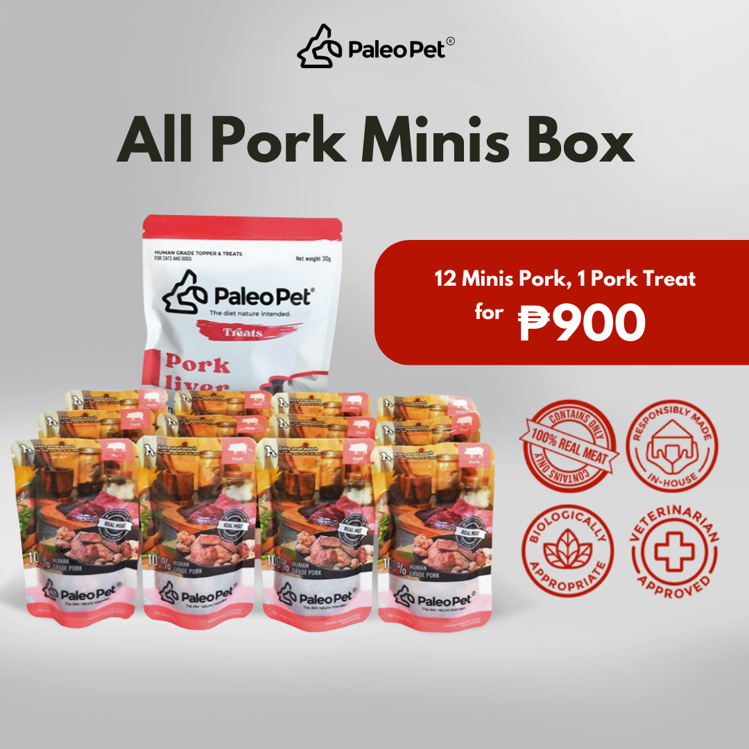 All Pork Minis Box | Paleo Pet