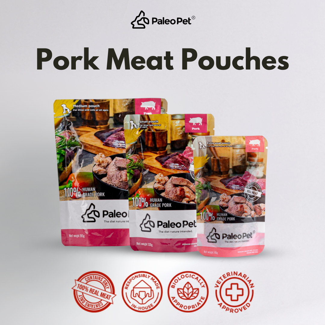 Pork Meat Pouch for Dogs | Nutritious & Delicious Pet Food – Paleo Pet